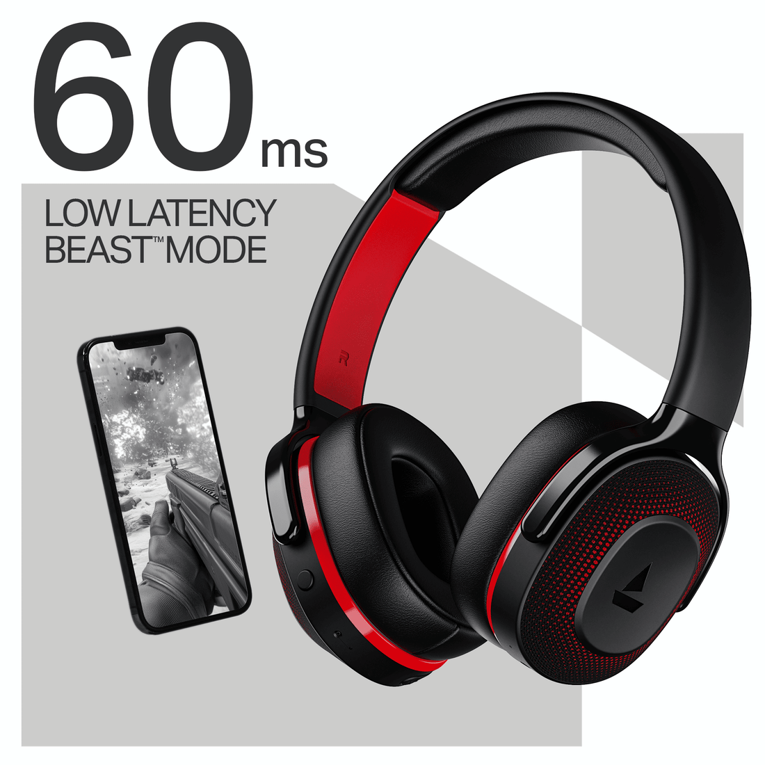 boAt Rockerz 413 – Wireless Headphones with 40mm Drivers, BEAST™ Mode ...