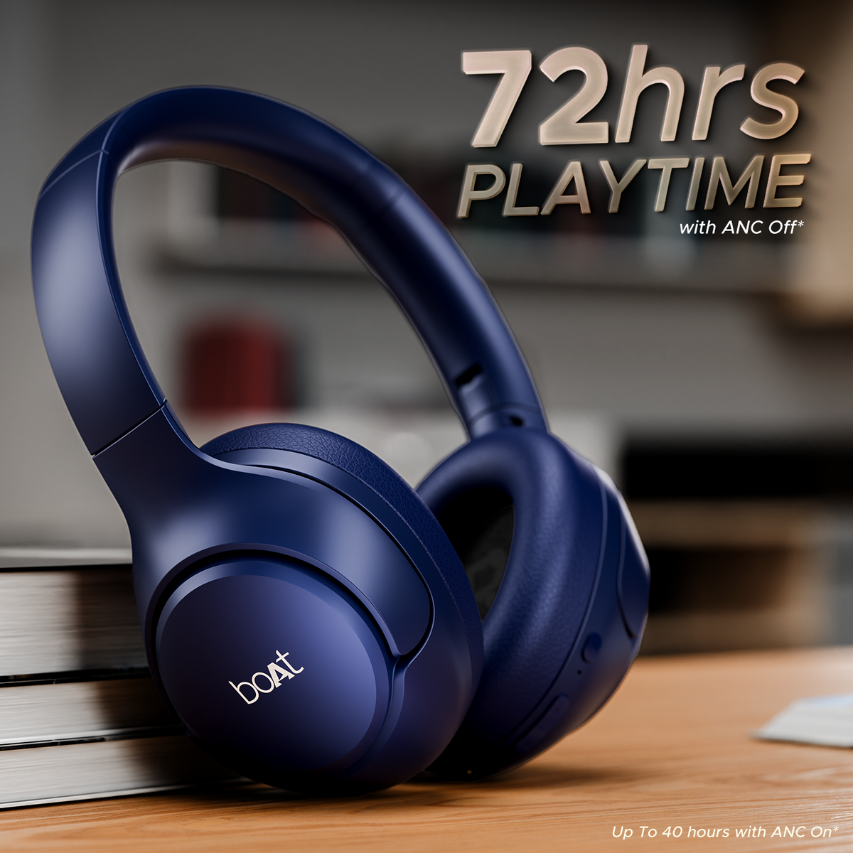 boAt Rockerz 551 ANC Pro - Wireless Headphone with Large Playback