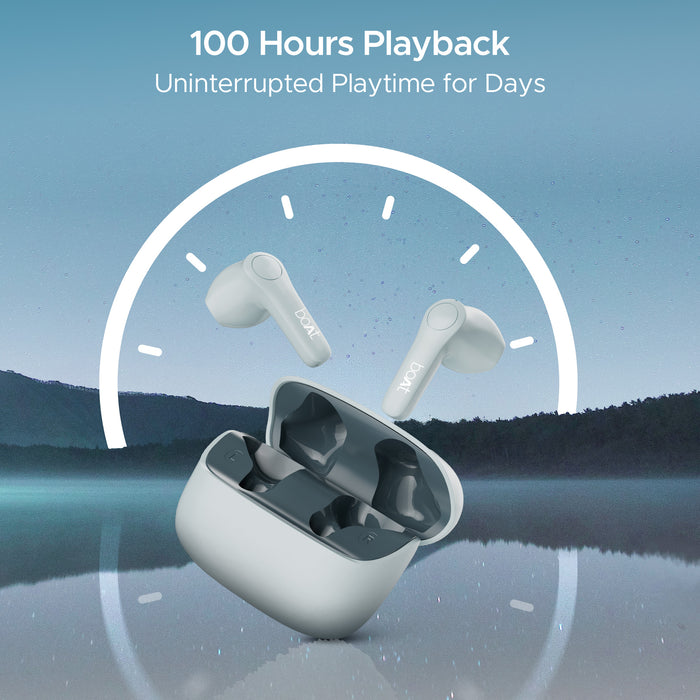 boAt Airdopes Atom 81 Pro - Wireless Earbuds with 100 Hours Longback ...
