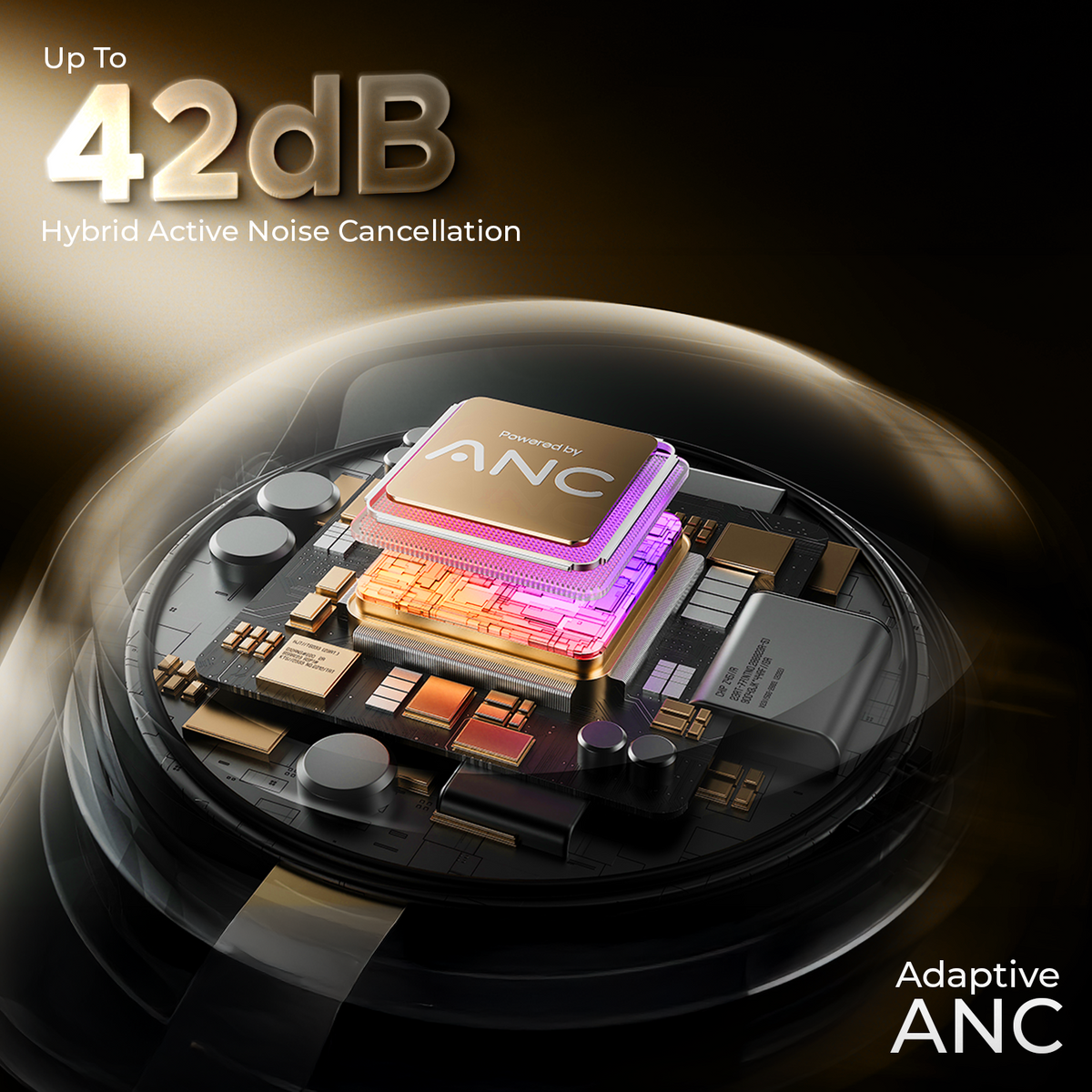 boAt Rockerz 551 ANC Pro - Wireless Headphone with Large Playback