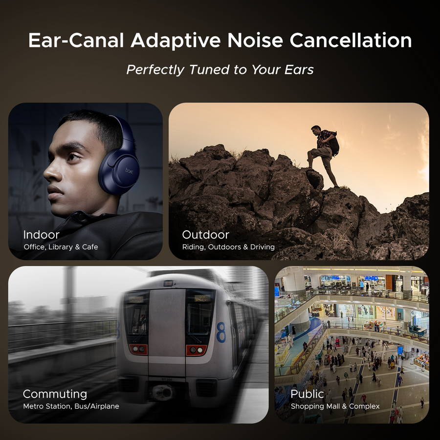 boAt Rockerz 551 ANC Pro - Wireless Headphone with Large Playback