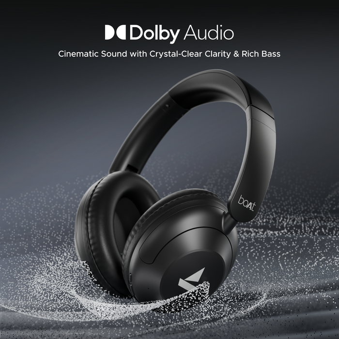 boAt Rockerz 650 Pro - Wireless Headphone with 80 Hours Large Playback