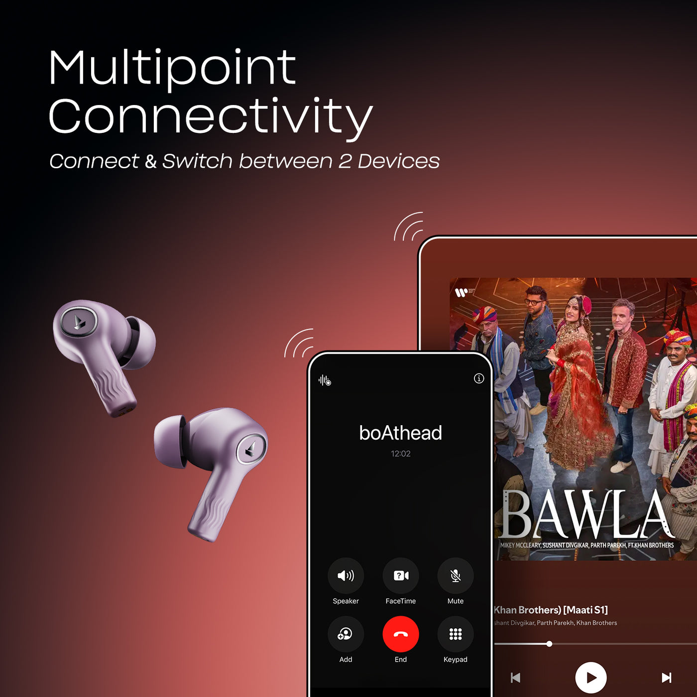 boAt Nirvana Ion ANC Pro - Wireless Earbuds with 32dB Active Noise ...