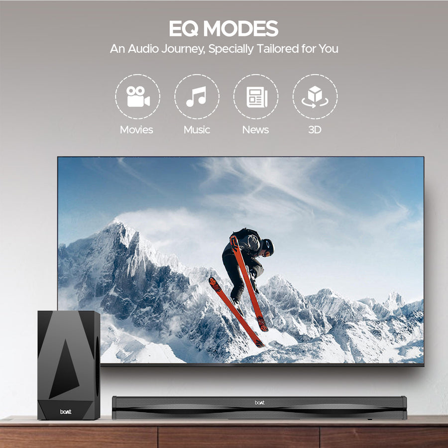 boAt Aavante Bar Orion Plus - 160W RMS Bluetooth SoundBar with 2.1 ...