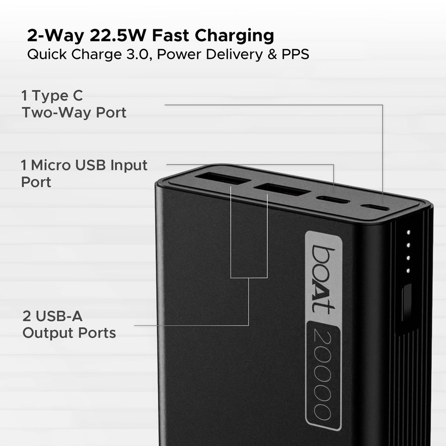 boat energyshroom PB400 - powerbank with fast charging Online