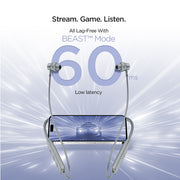 boAt Rockerz 111 - Wireless Bluetooth Neckband with Large Playback