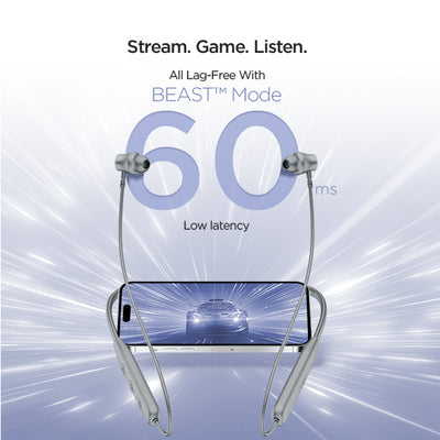 boAt Rockerz 111 - Wireless Bluetooth Neckband with Large Playback