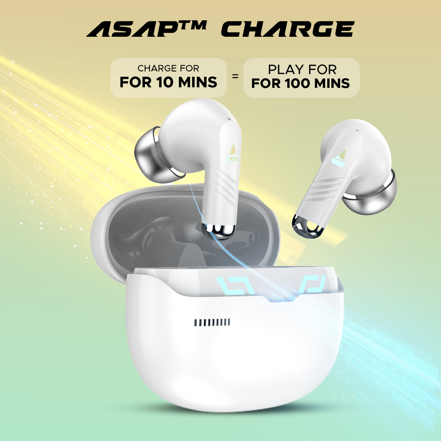 boAt Immortal 101 - True Wireless Gaming Earbuds with Blazing LED Lights