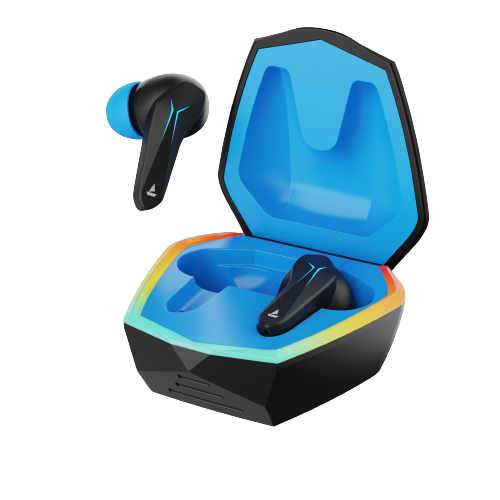 boAt Immortal 128 - Gaming Earbuds with Low Latency & RGB Light