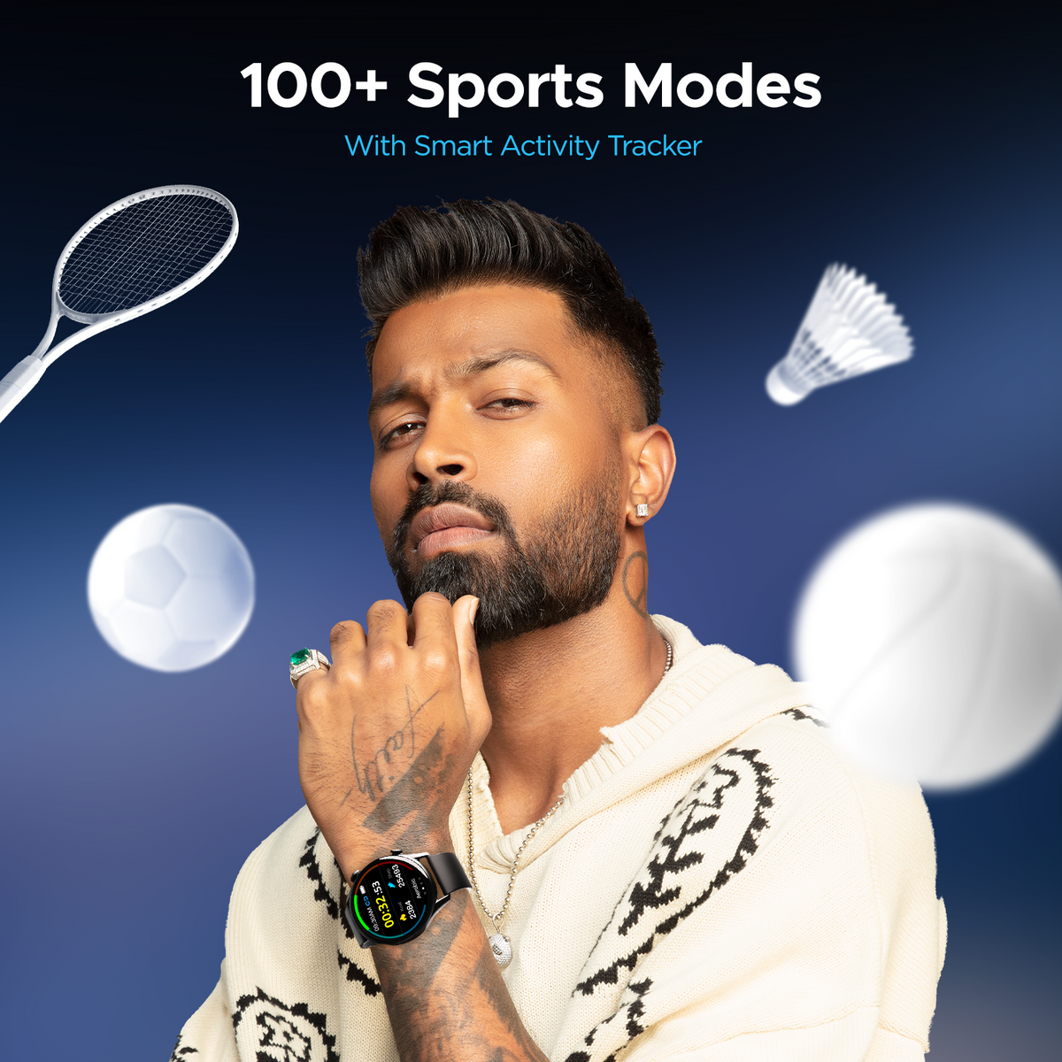 boAt Lunar Space - Premium 1.3" Round HD Display Smartwatch with ...