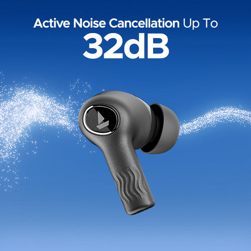 boAt Nirvana Iris - Premium Wireless Earbuds with 32dB Active Noise ...