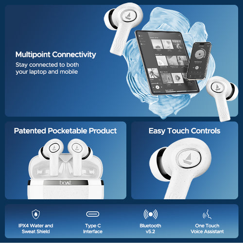 boAt Nirvana Ion ANC - Premium Wireless Earbuds with Active Noise ...