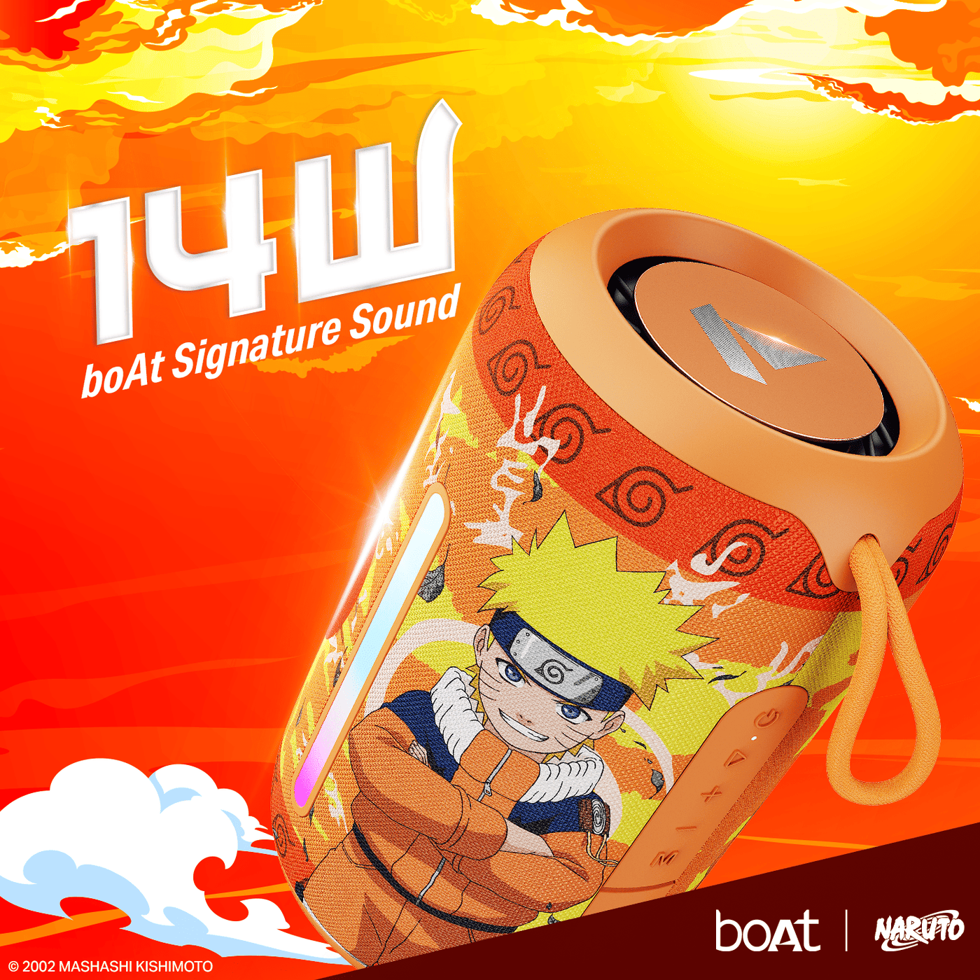 boAt Stone 350 Pro Naruto Edition | Naruto Series - Portable Bluetooth