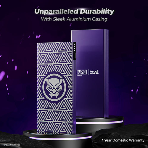 boAt Energyshroom PB300 Black Panther Edition - 10000mAh 22.5W Fast ...