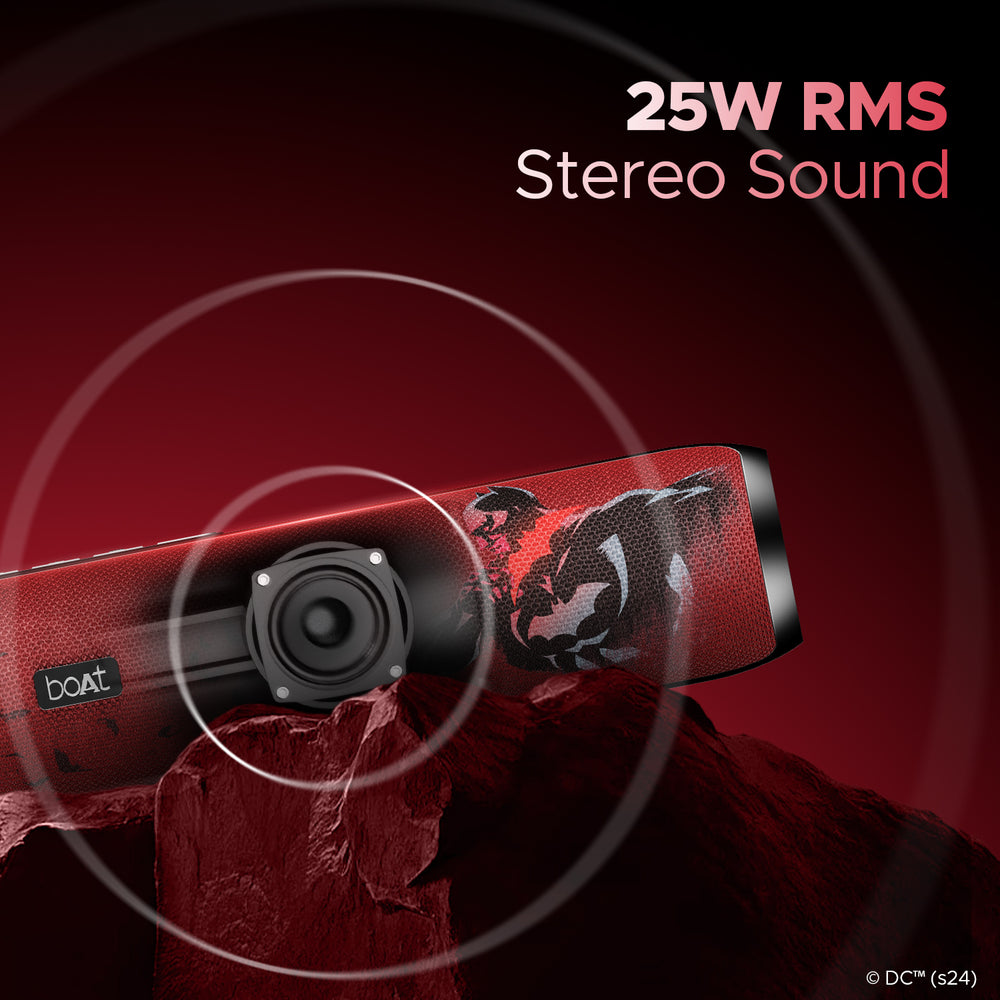 boAt Aavante Bar 590 DC Edition - 25W RMS Stereo Bluetooth Soundbar ...