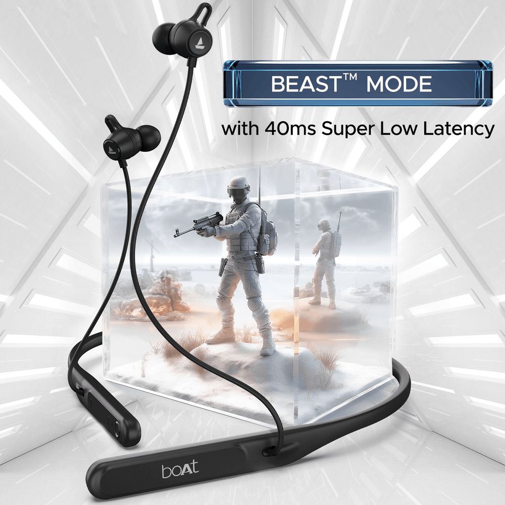 boAt Rockerz 255 Touch - Wireless Earphone with Large Playback