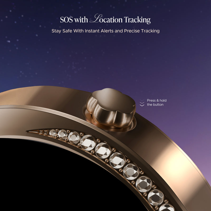 boAt Enigma Gem - Large 1.19" (3.02 cms) AMOLED Display Smartwatch with SOS