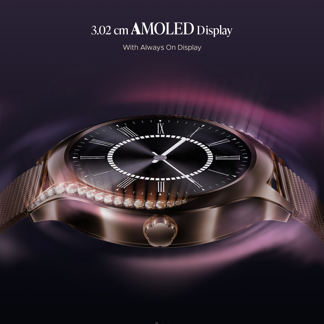 boAt Enigma Gem | 1.19" AMOLED Display Smartwatch with SOS