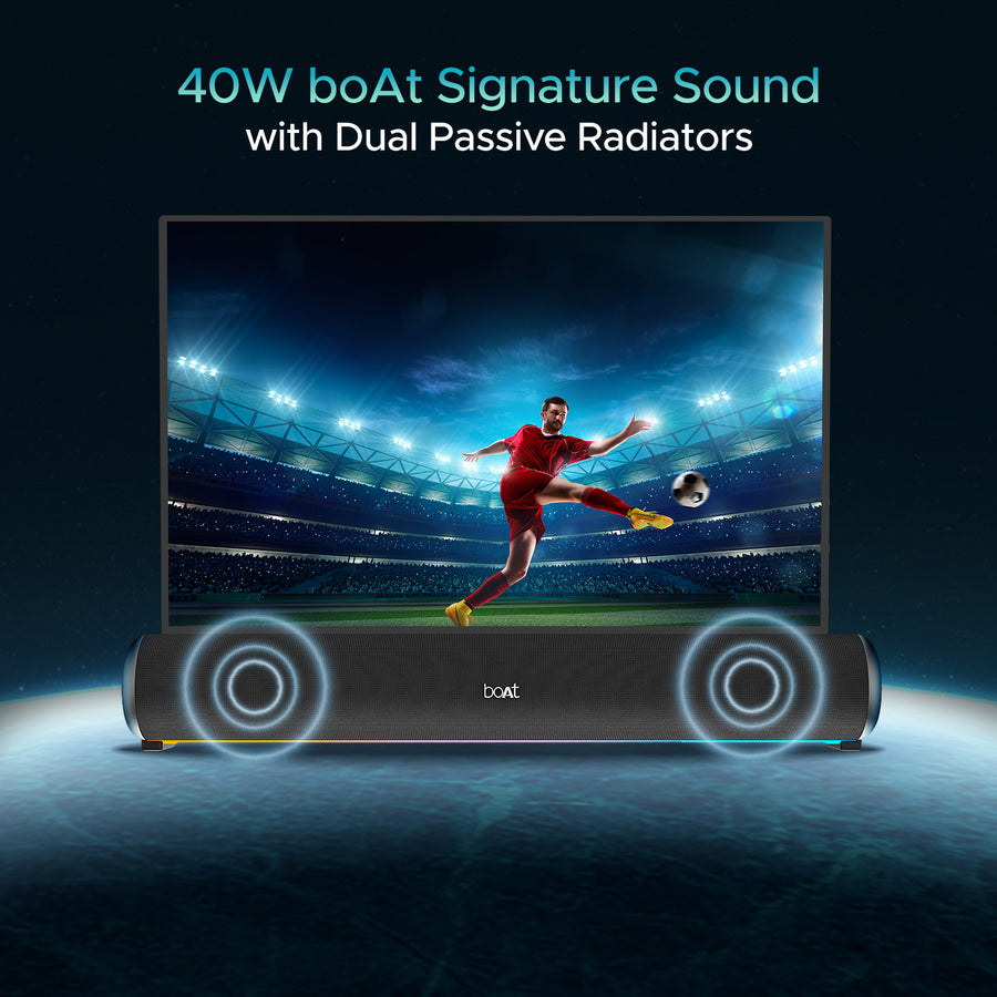 boAt Aavante Bar 950 | 40W Soundbar with Dynamic RGB Lights