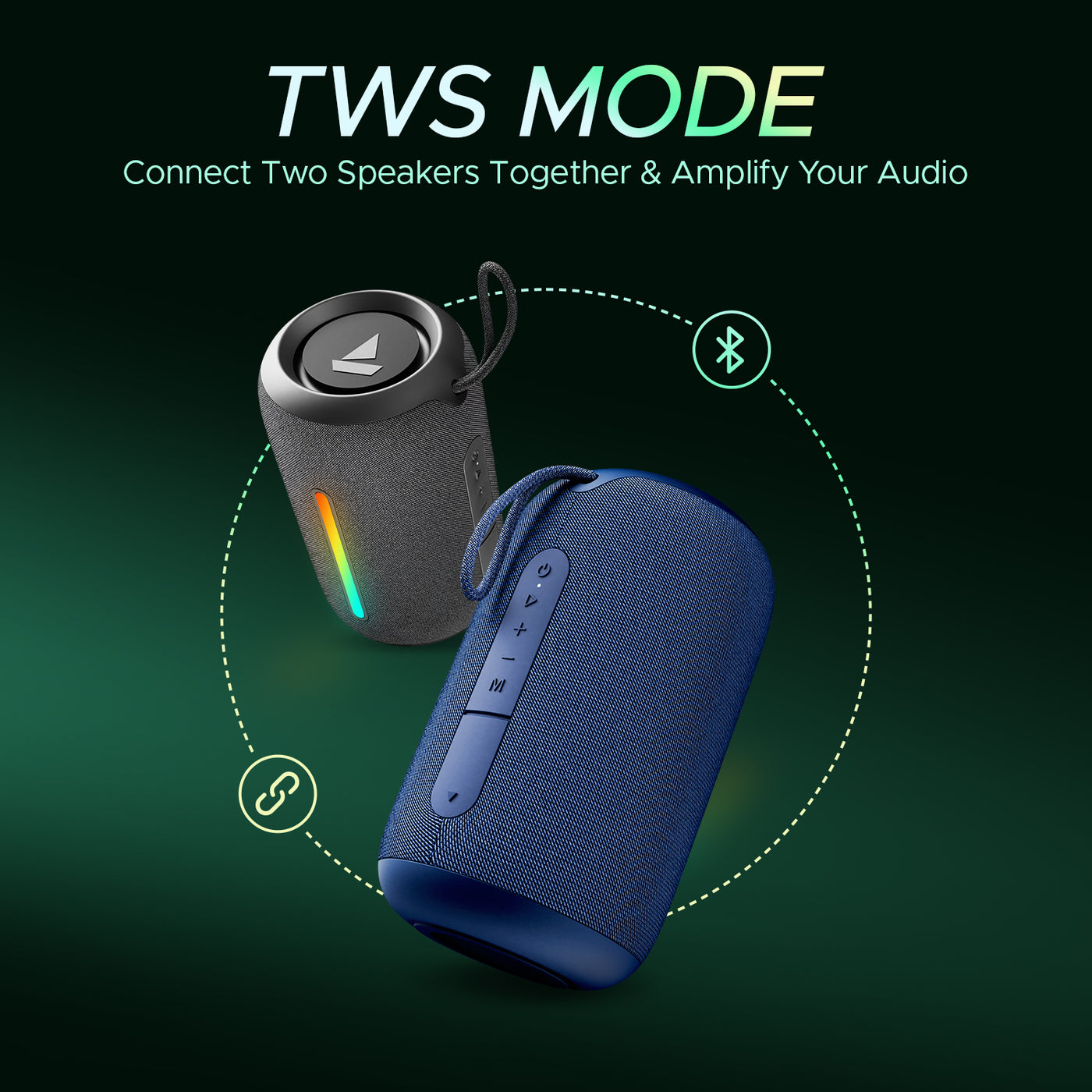 boAt Stone 350 Pro - Portable 14W Bluetooth Speaker with 12 Hours Playback