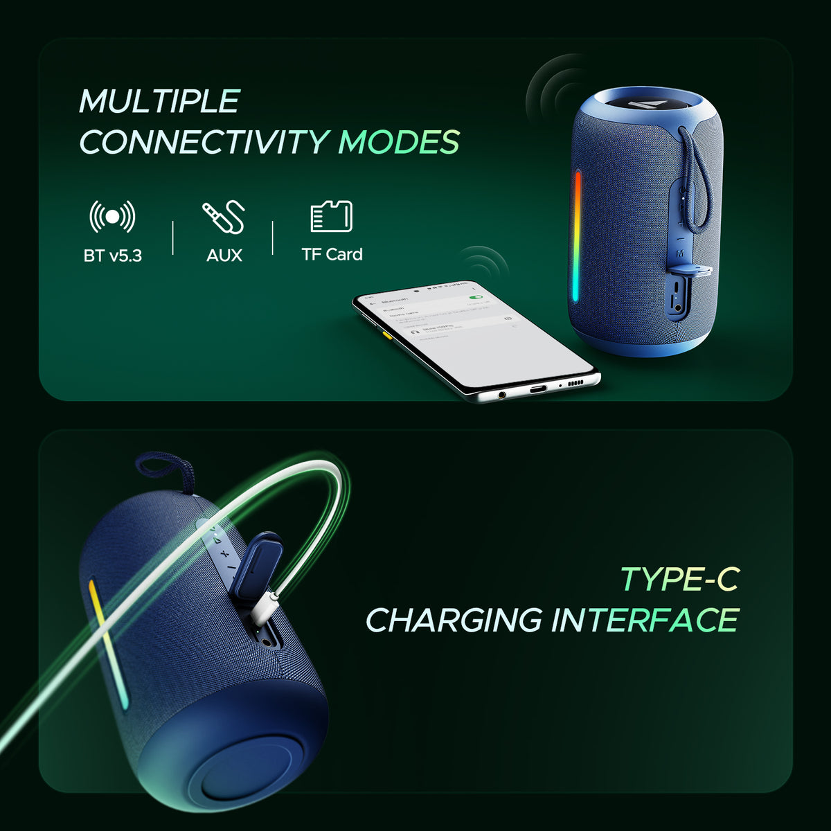 boAt Stone 350 Pro - Portable 14W Bluetooth Speaker with 12 Hours Playback
