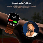 boAt Wave Elevate Pro - Large 1.96" (4.97 cms) AMOLED Display Smart Watch with BT Calling