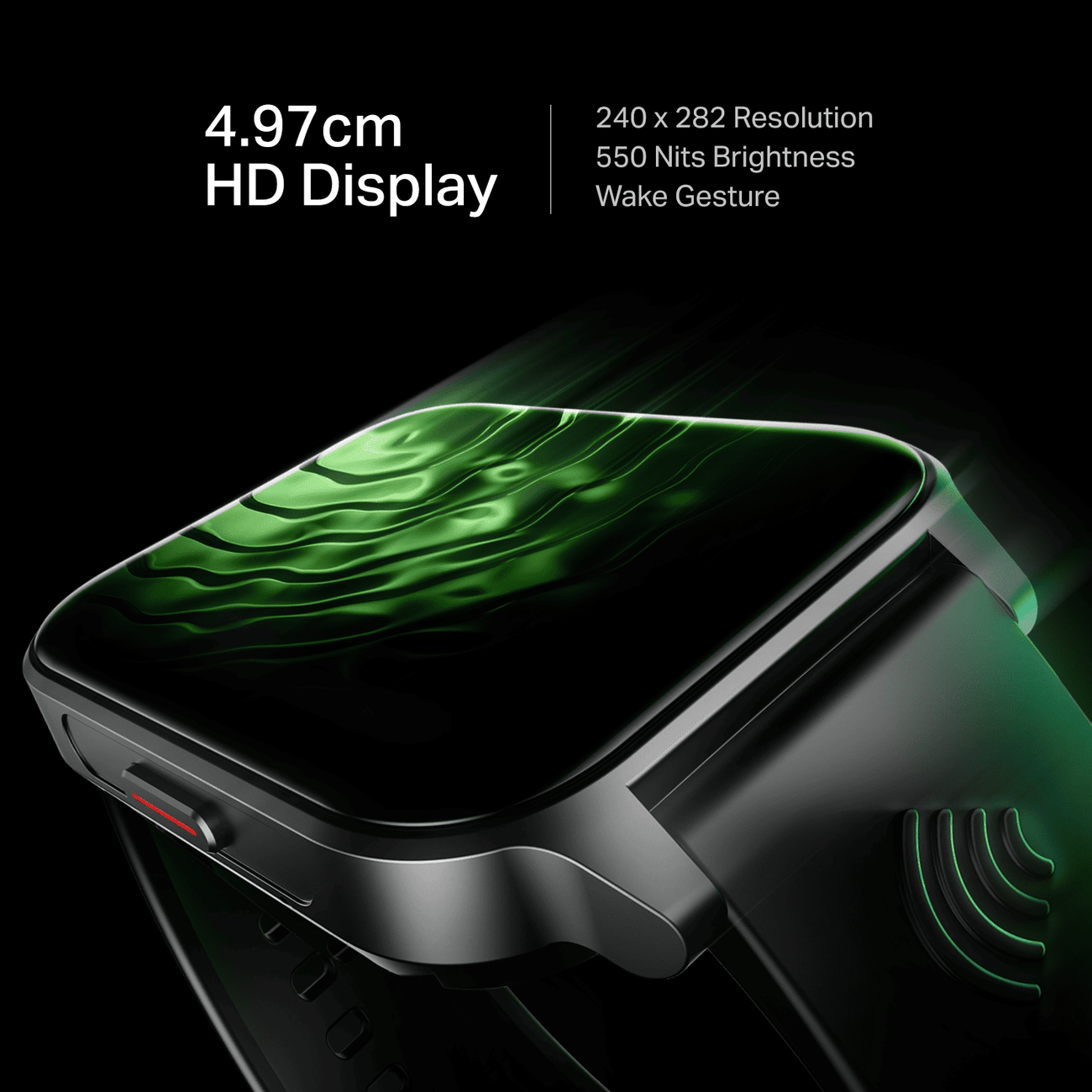 boAt Wave Fortune | 1.96" HD Display NFC Tap & Pay Smartwatch