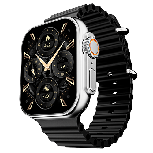 boAt Wave Genesis Pro | Smartwatch with 1.96" AMOLED Display, Premium