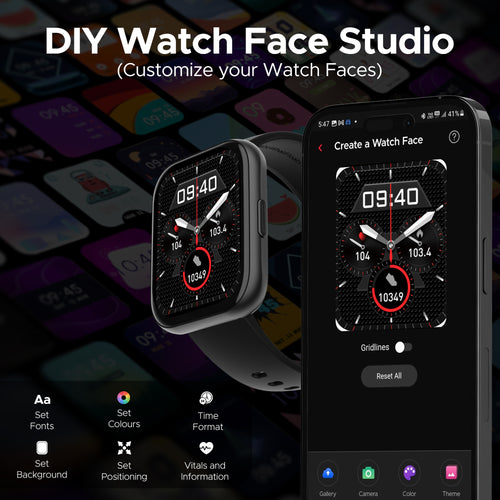 boAt Wave Neo Plus - Bluetooth Calling Smart Watch with 1.96" (4.97 cms ...