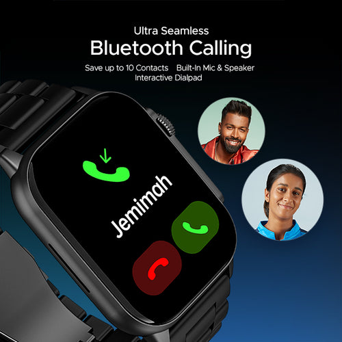 boAt Wave Vivid - Premium 2.0" (5.08cm) AMOLED Display Smartwatch with ...