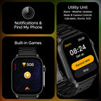 boAt Wave Vivid - Premium 2.0" (5.08cm) AMOLED Display Smartwatch with ...