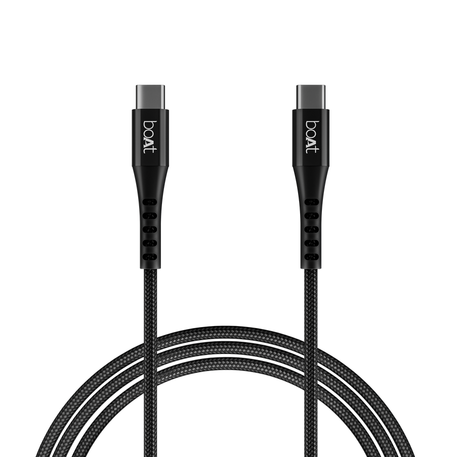 boAt C600 Fast Charging Cable - 100 PD Fast Charging Cable with Nylon ...
