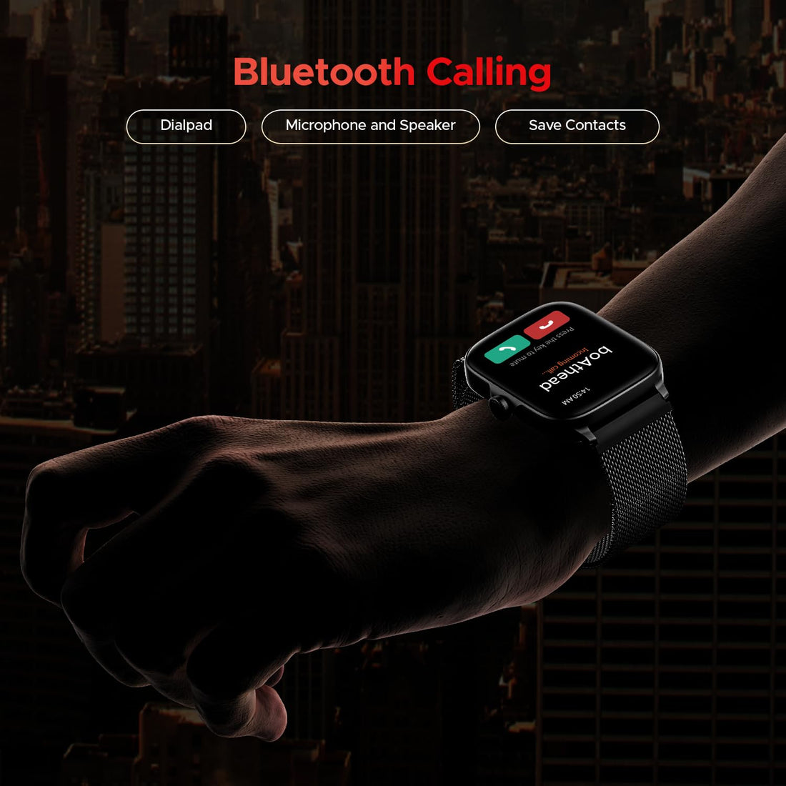 boAt Storm Call 3 - Premium 1.83" (4.64 cms) HD Display Smartwatch with ...