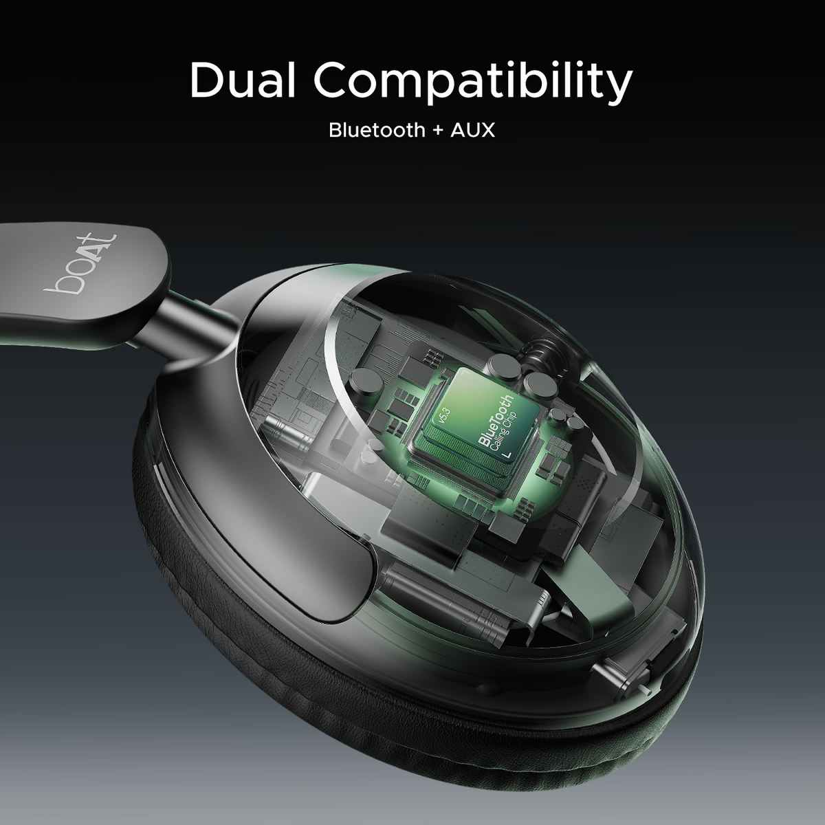 boAt Rockerz 650 Pro - Wireless Headphone with 80 Hours Large Playback