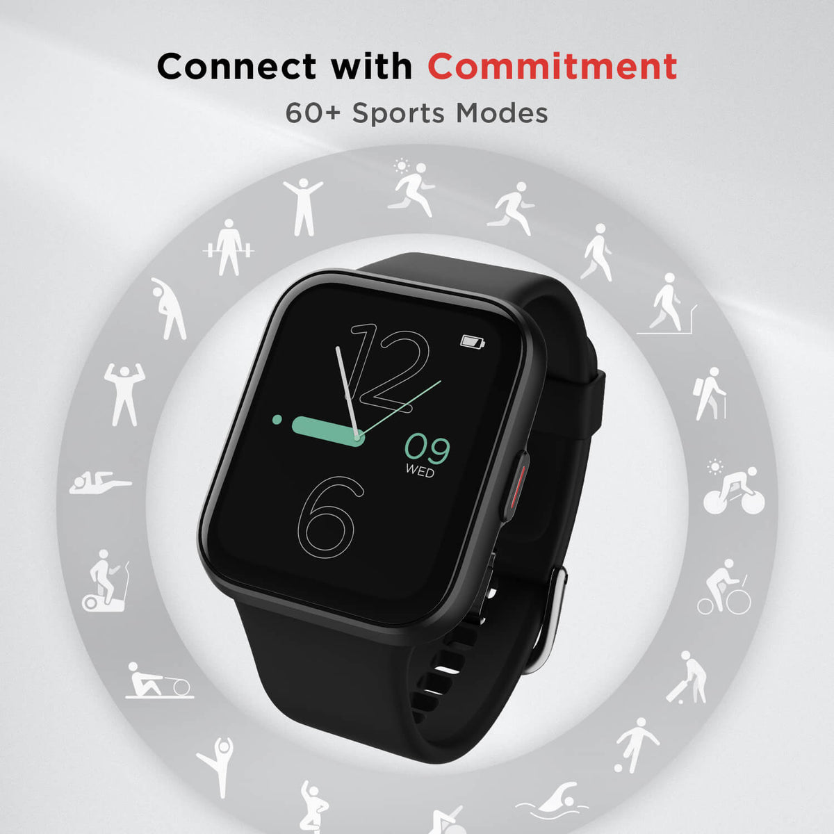 boAt Wave Fit Call | Alexa Built-in Smart Watch with 1.69 inch HD Display