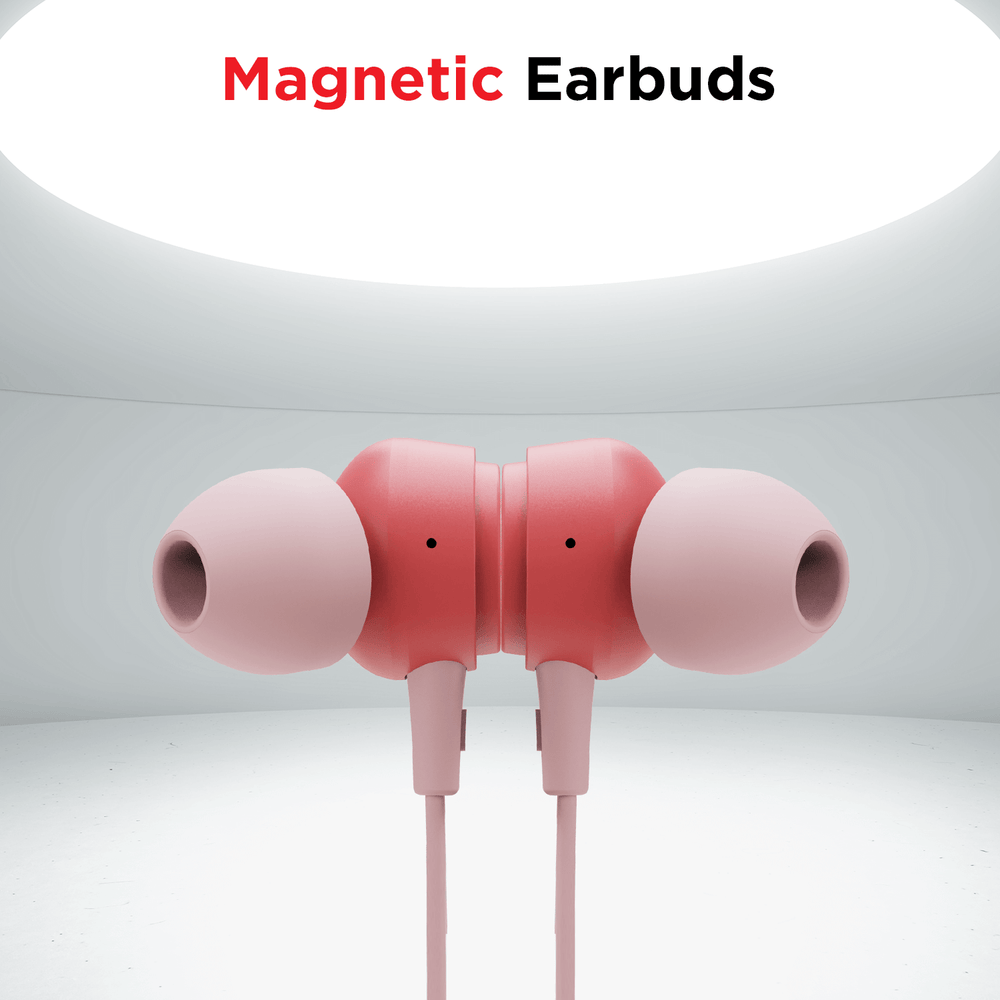 boAt Rockerz 103 Pro | Wireless Earphones with 10 mm Drivers, Single P