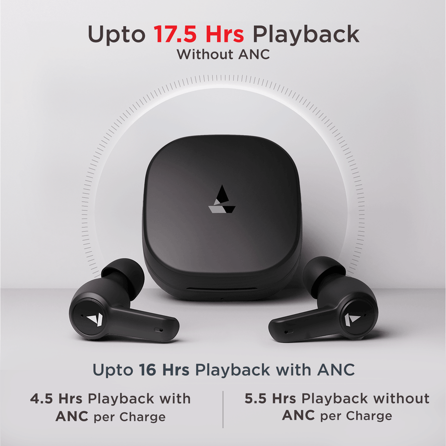 Airdopes 411 ANC - Best Noise-Cancelling earbuds