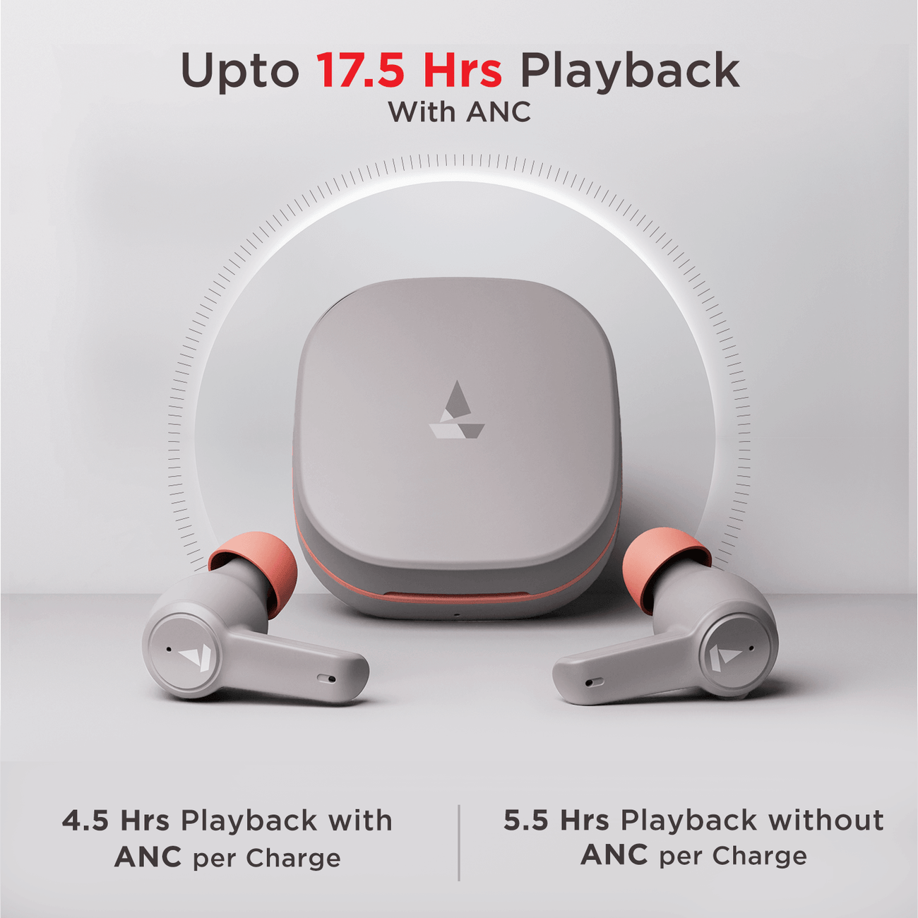 Airdopes 411 ANC - Best Noise-Cancelling earbuds