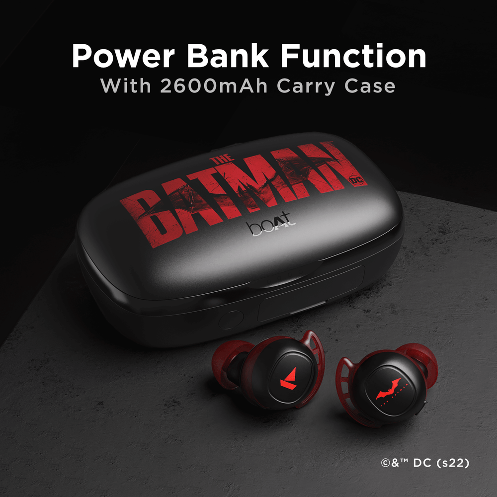 boAt 441 Pro DC Edition Superhero Truly Wireless Earbuds With Mic