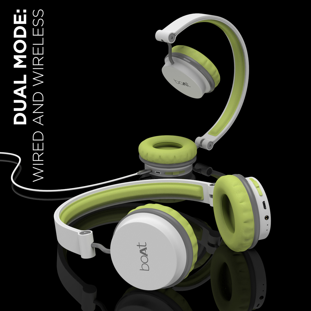 boAt Rockerz 400 | Wireless Bluetooth Headphone with 40mm Dyanmic Driv