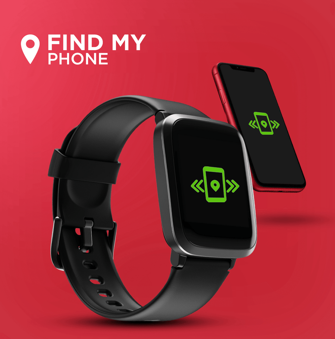 boAt Storm | Full-Touch 33mm (1.29") Curved Color Display, 5 ATM Water