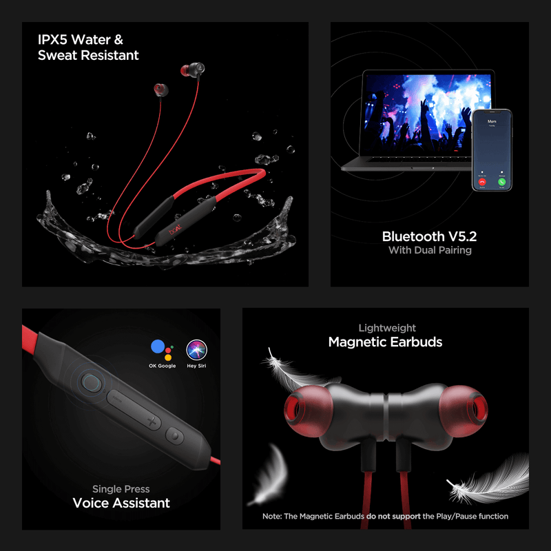 boAt Rockerz 205 Pro - Best Bluetooth Earphone