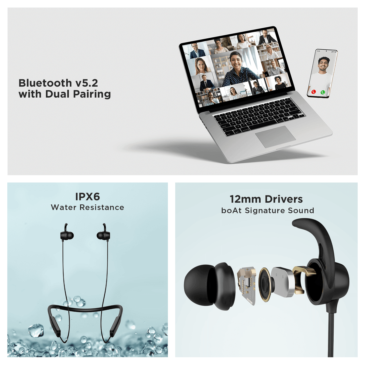 Rockerz 255 Neo - Buy Wireless Bluetooth Neckband Online