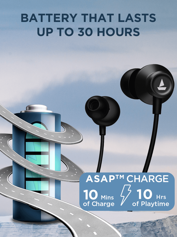 boAt Rockerz Apex | Wireless Neckband with Spatial Bionic Sound