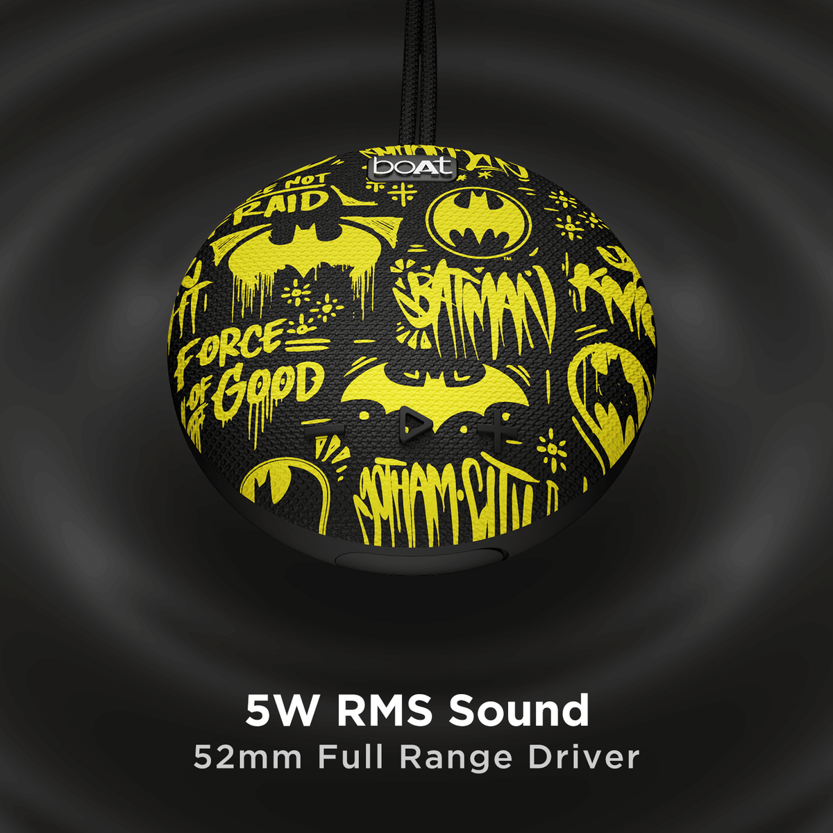 boAt Rockerz 450 Superman DC Edition - Wireless Headphone with Large ...