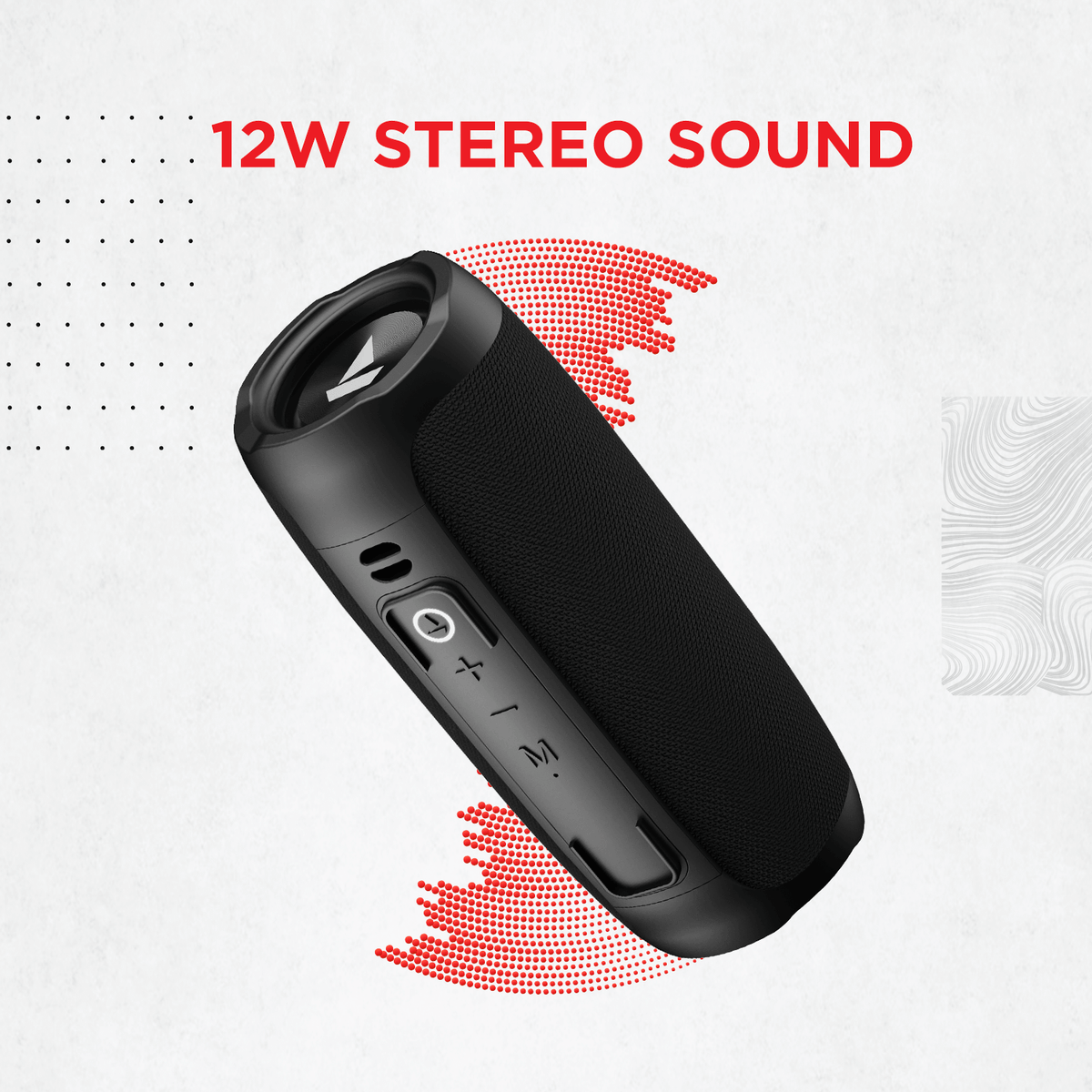 boAt Stone 620 | Portable Bluetooth Speaker with 12W Stereo Sound, Upt