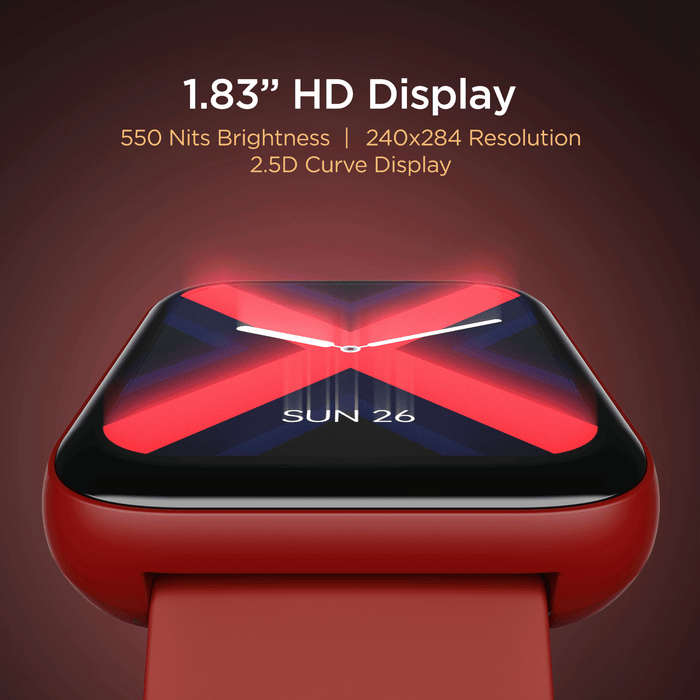 boAt Wave Call Plus | 1.83" Big Display Smart Watch