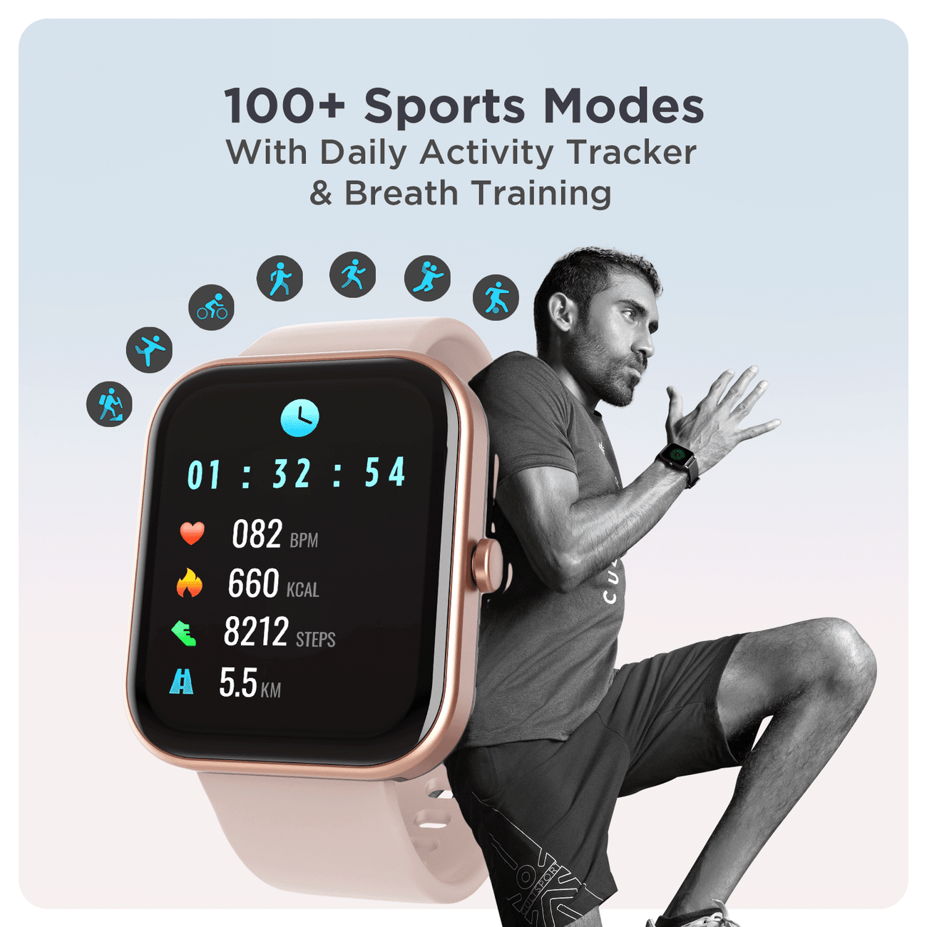 boAt Wave Electra | 1.81" (4.59cm) Full Touch Large Display Smartwatch