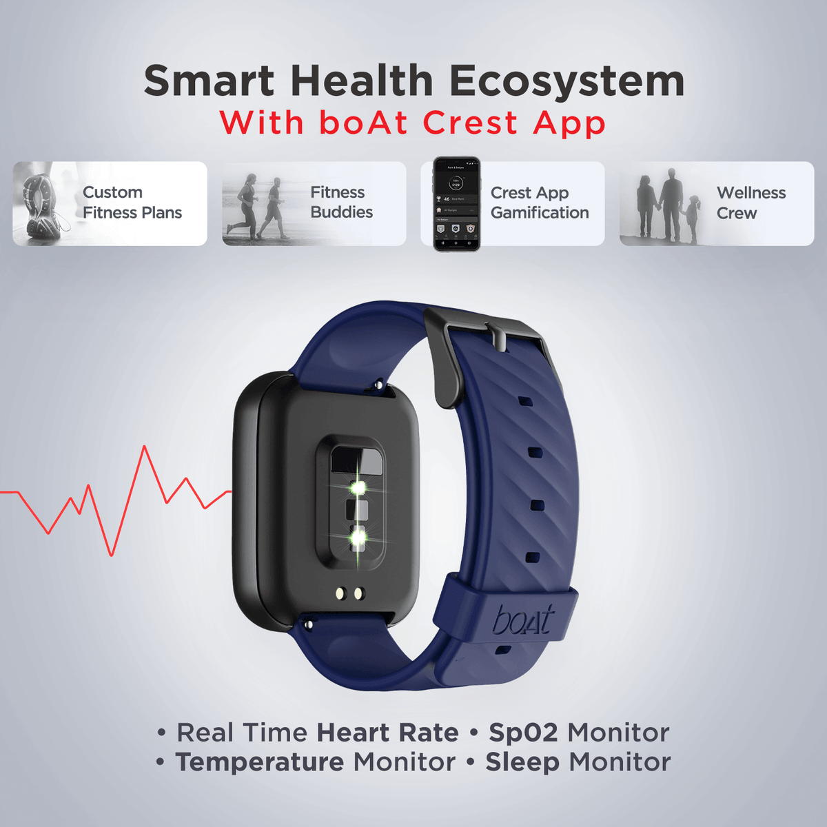 boAt Wave Pro | Smartwatch with 1.69" (4.29 cm) HD Display, Live Crick