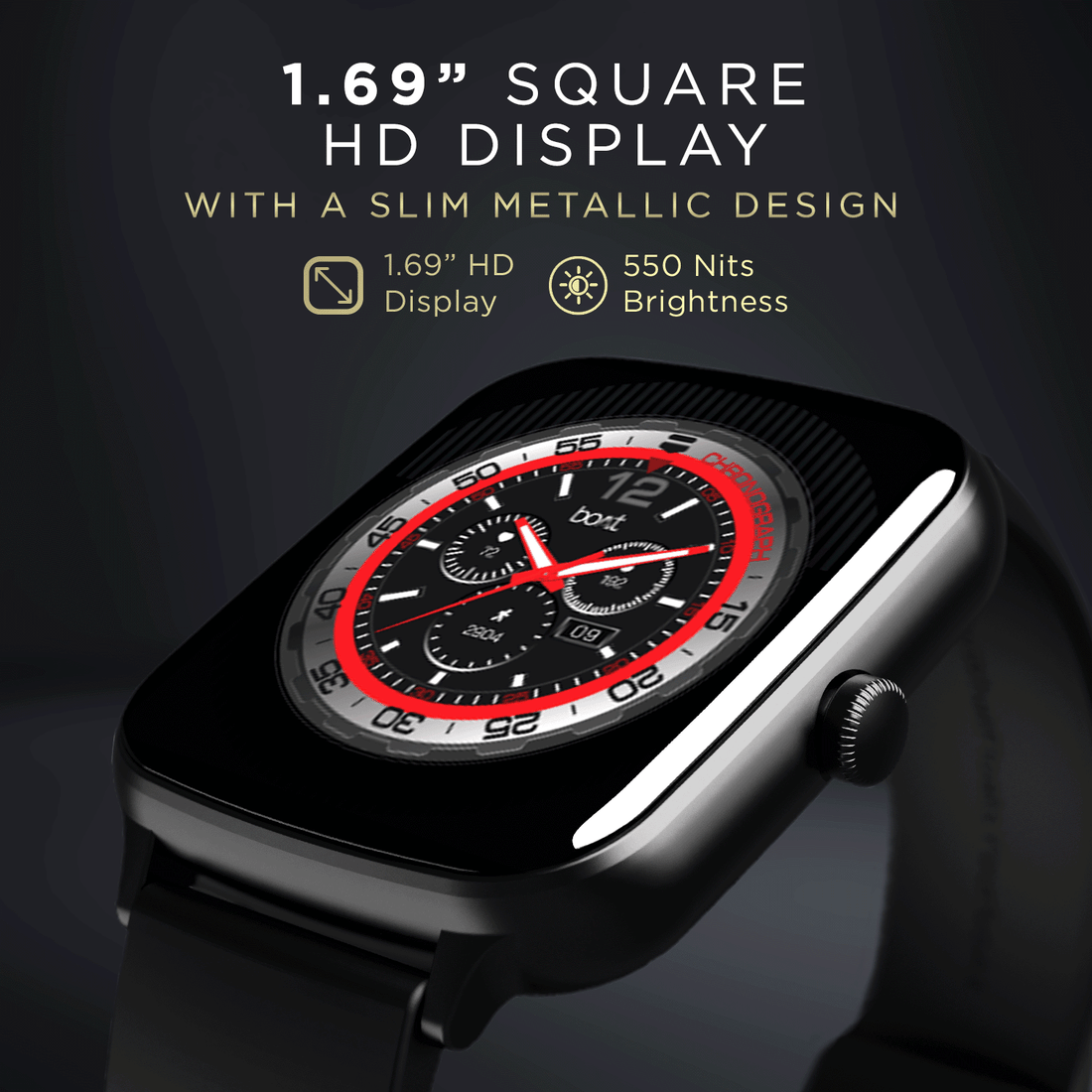 boAt Wave Style Call | 1.69 inch HD Display Bluetooth Calling Smartwatch